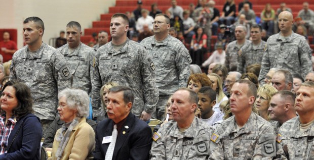 Photos: Charlie Battery 1/147th welcome home