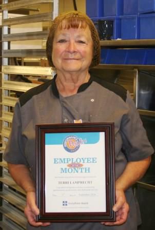 Lamprecht selected as St. Luke's employee of the month