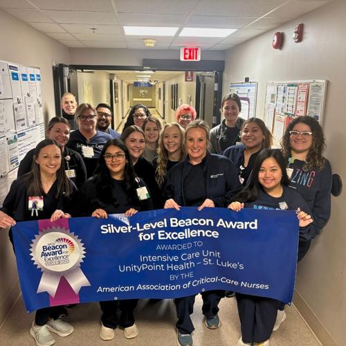 UnityPoint Health - St. Luke's ICU receives Beacon Award for Excellence