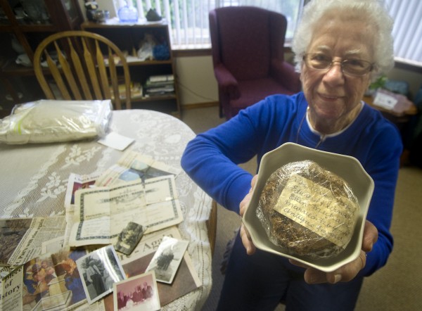 Oldest cake around? Who knows? But it's still a slice of history