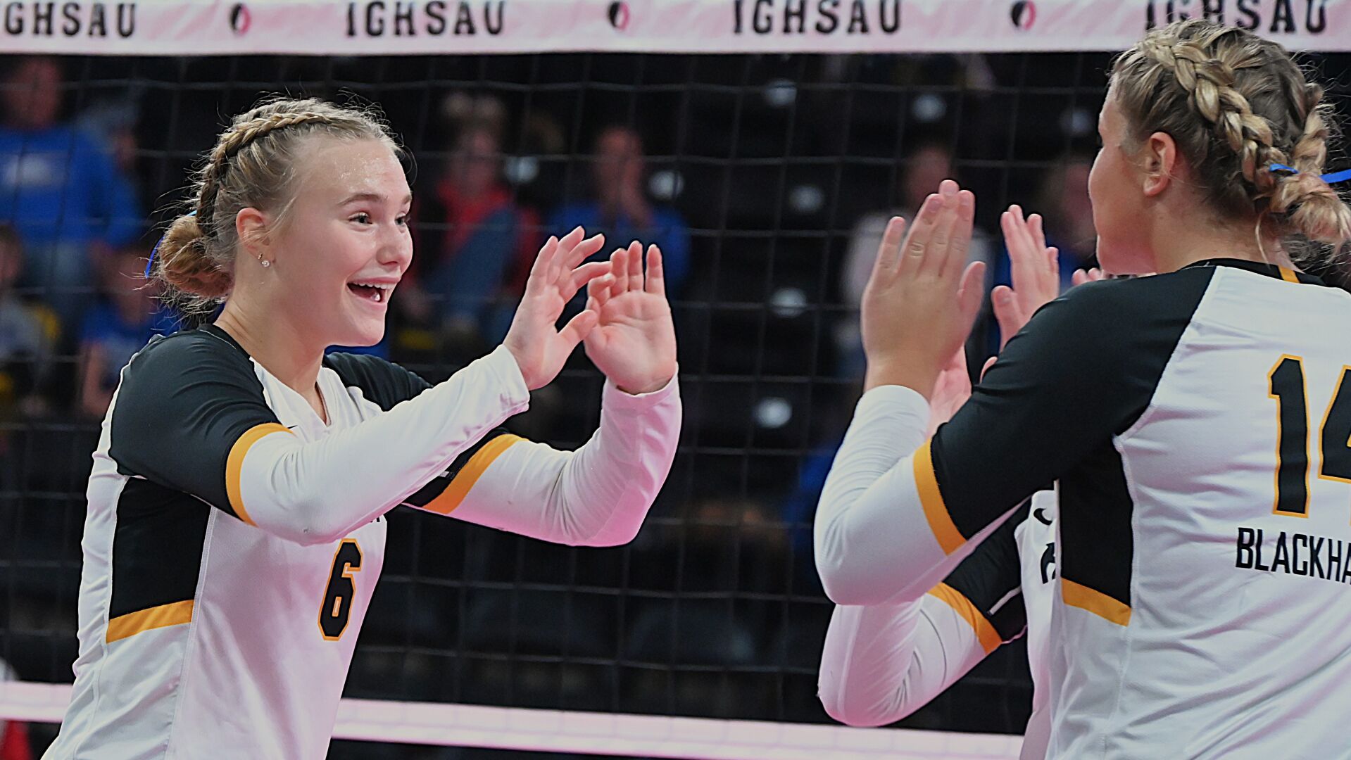 State volleyball: Big swings, nearly 100 digs carries No. 3 Hinton into ...