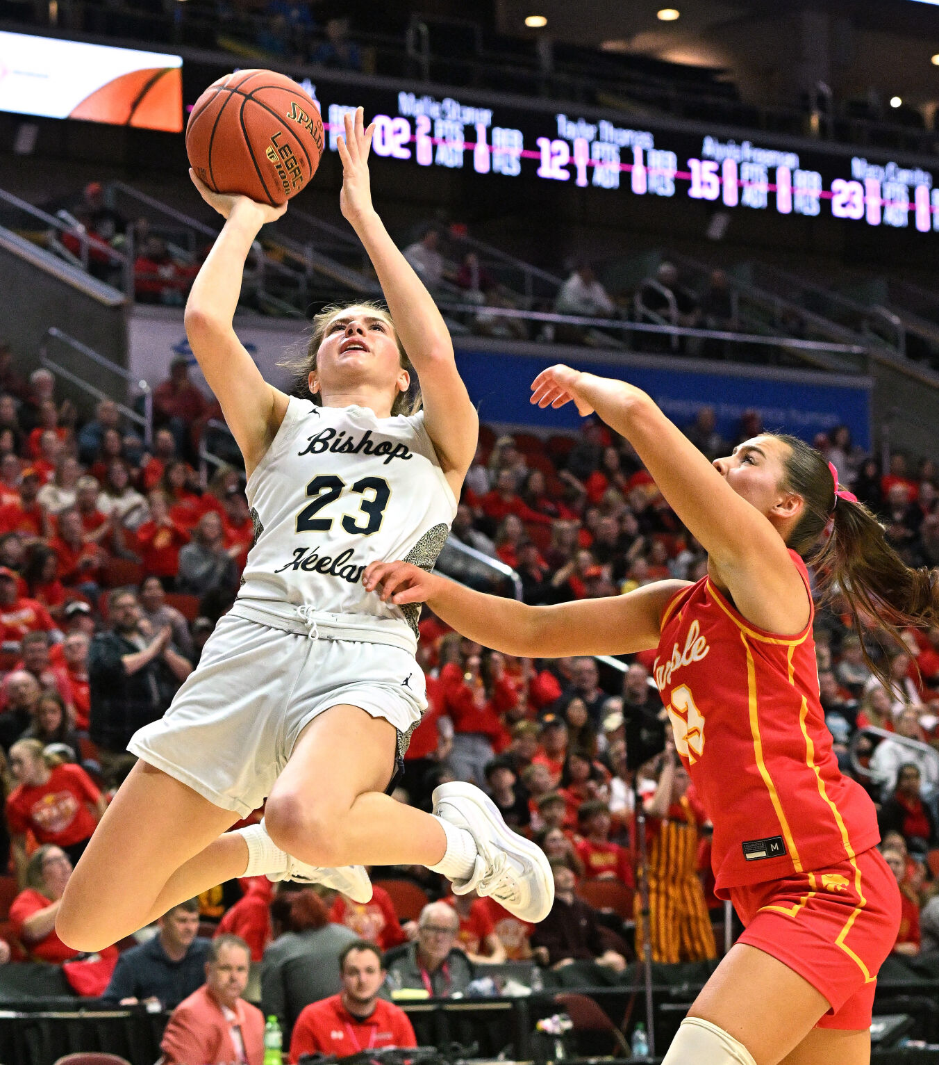 Photos: Heelan vs Carlisle semifinal state basketball