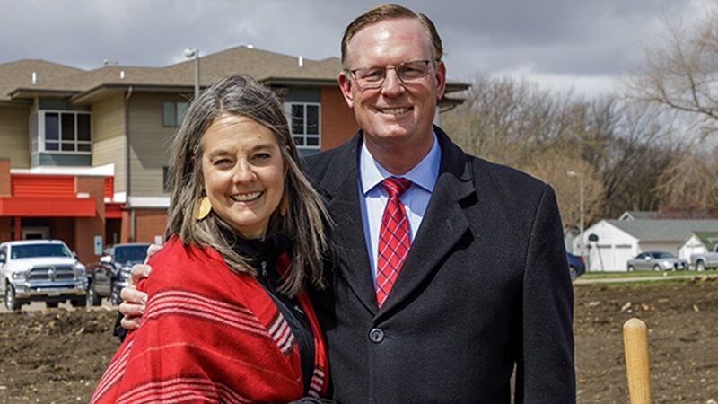 Northwestern builds res hall named for college pres, wife
