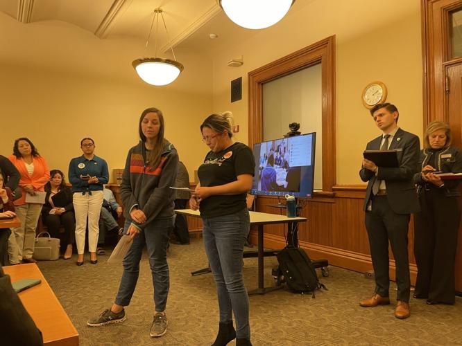 Iowa immigration activists protest against bill