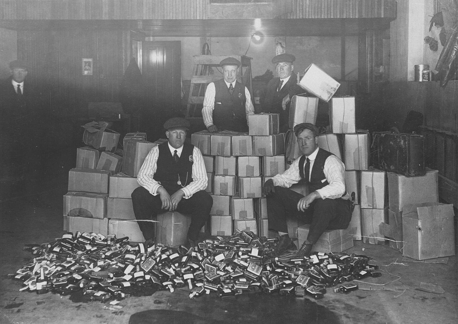 From the Journal archives | 1926: Liquor raiders invent a new game