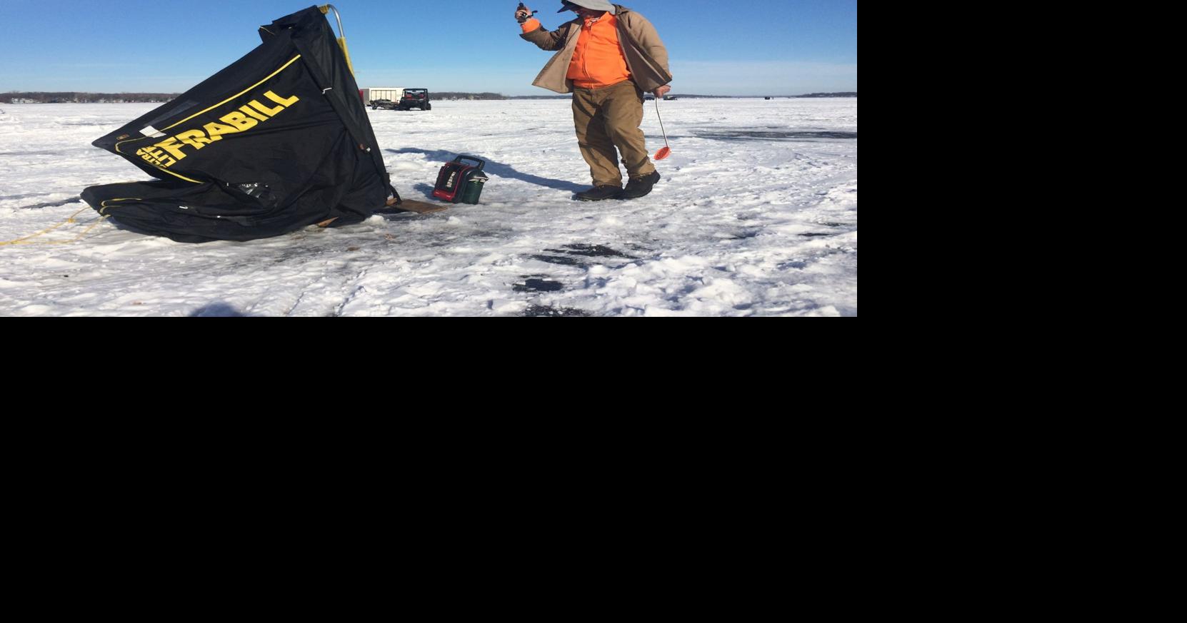 Portable shacks give anglers more angles