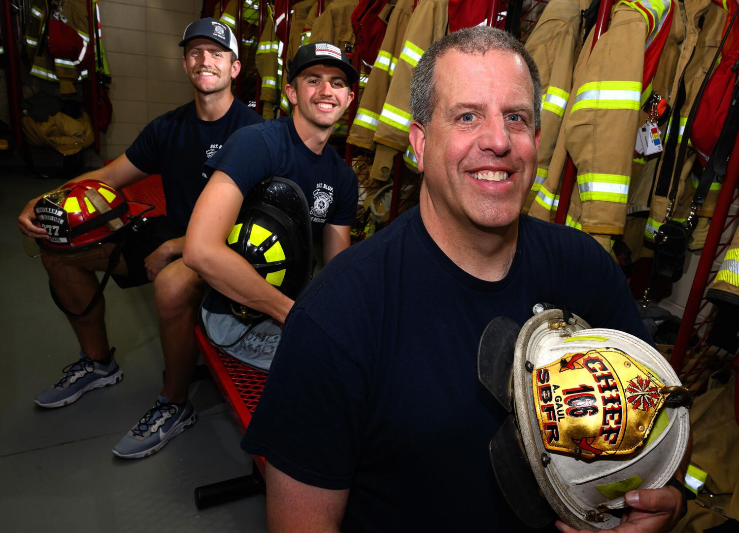 Firefighting a family affair for Sgt. Bluff father and sons