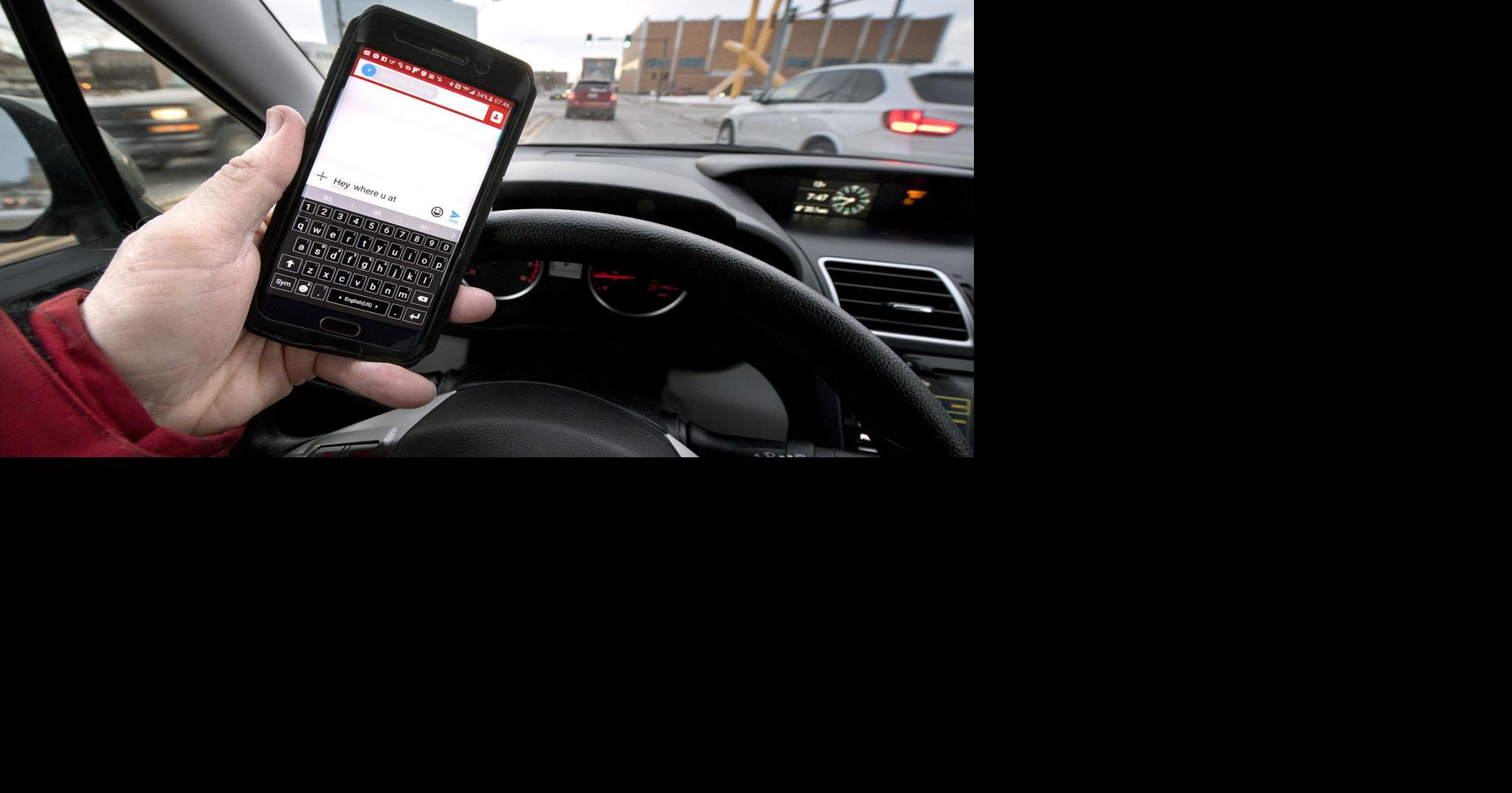 Texting while driving: Police see it, but can't always ticket