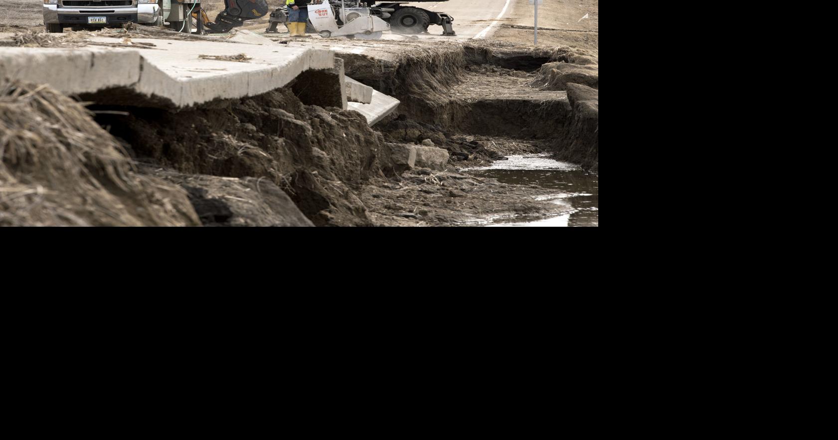 Woodbury County faces costly repairs for roads damaged by flooding