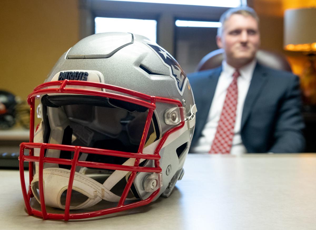 Cole Croston, former Patriots offensive lineman, settles into new role ...