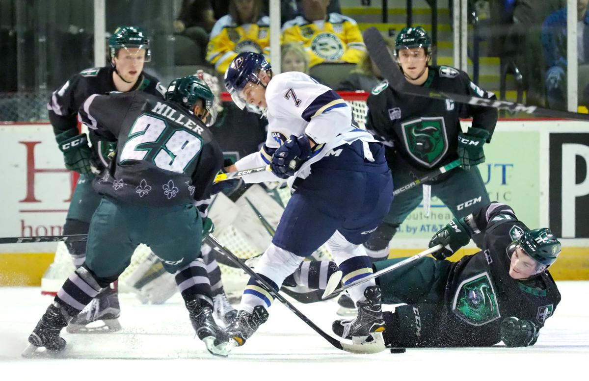 Musketeers edge Stampede in home opener