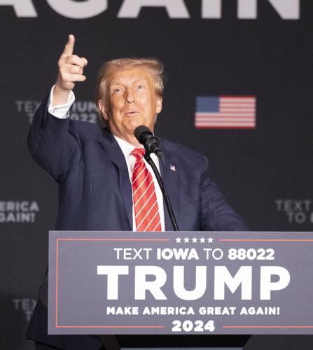 Trump rally at Orpheum Theatre