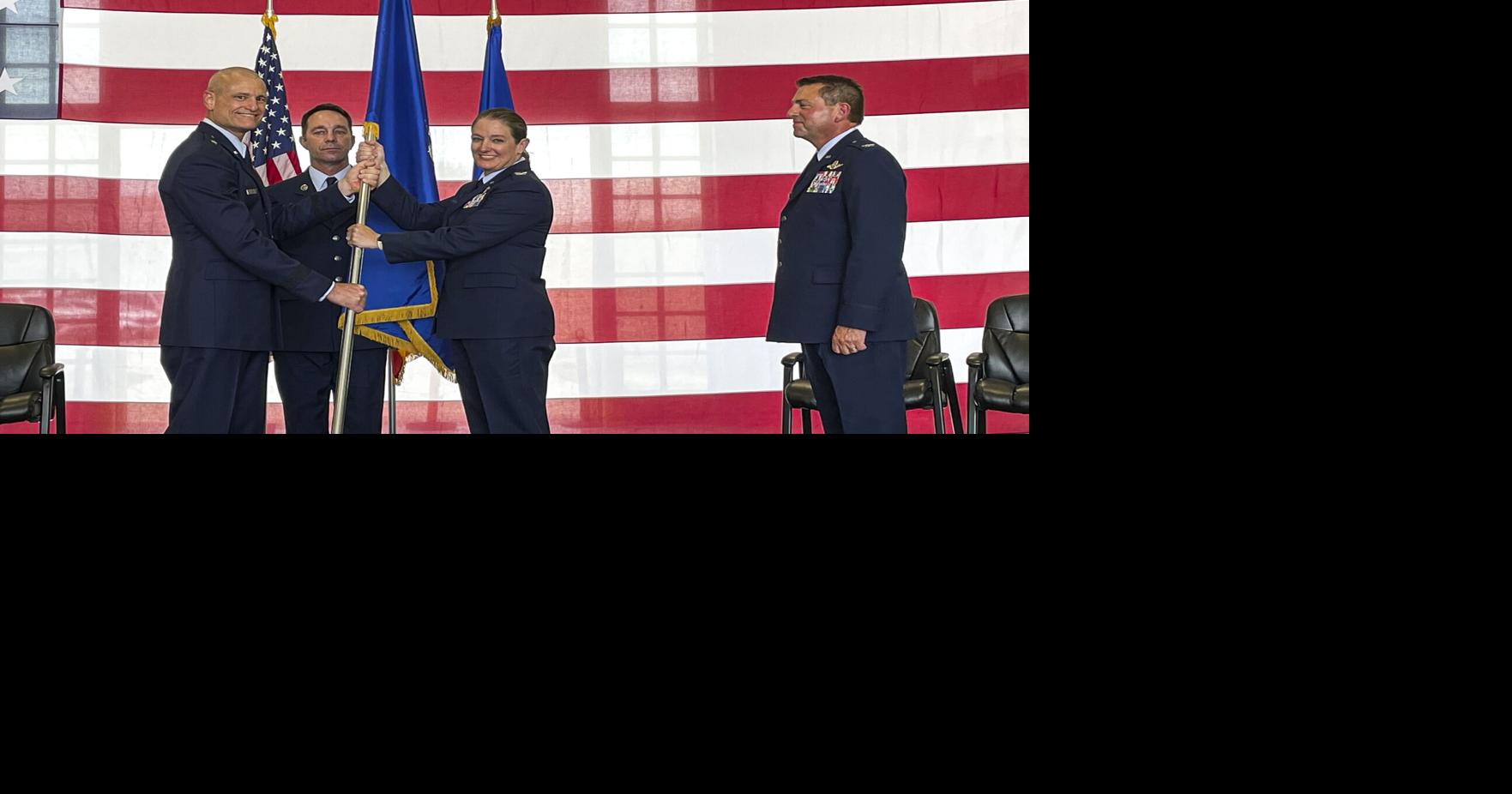 Col. Sonya Morrison installed as first female commander of 185th Air ...