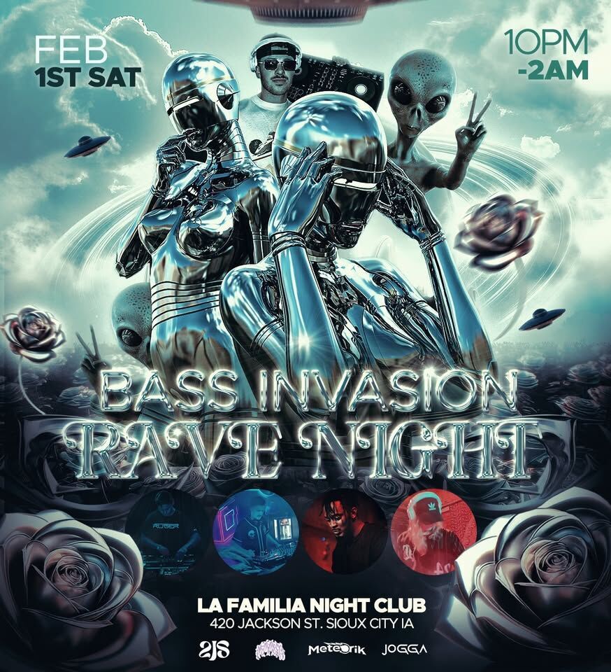 High energy rave party coming to La Familia Night Club