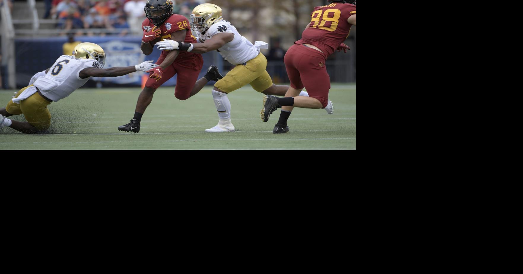 Breece Hall emerges as Iowa State's top running back