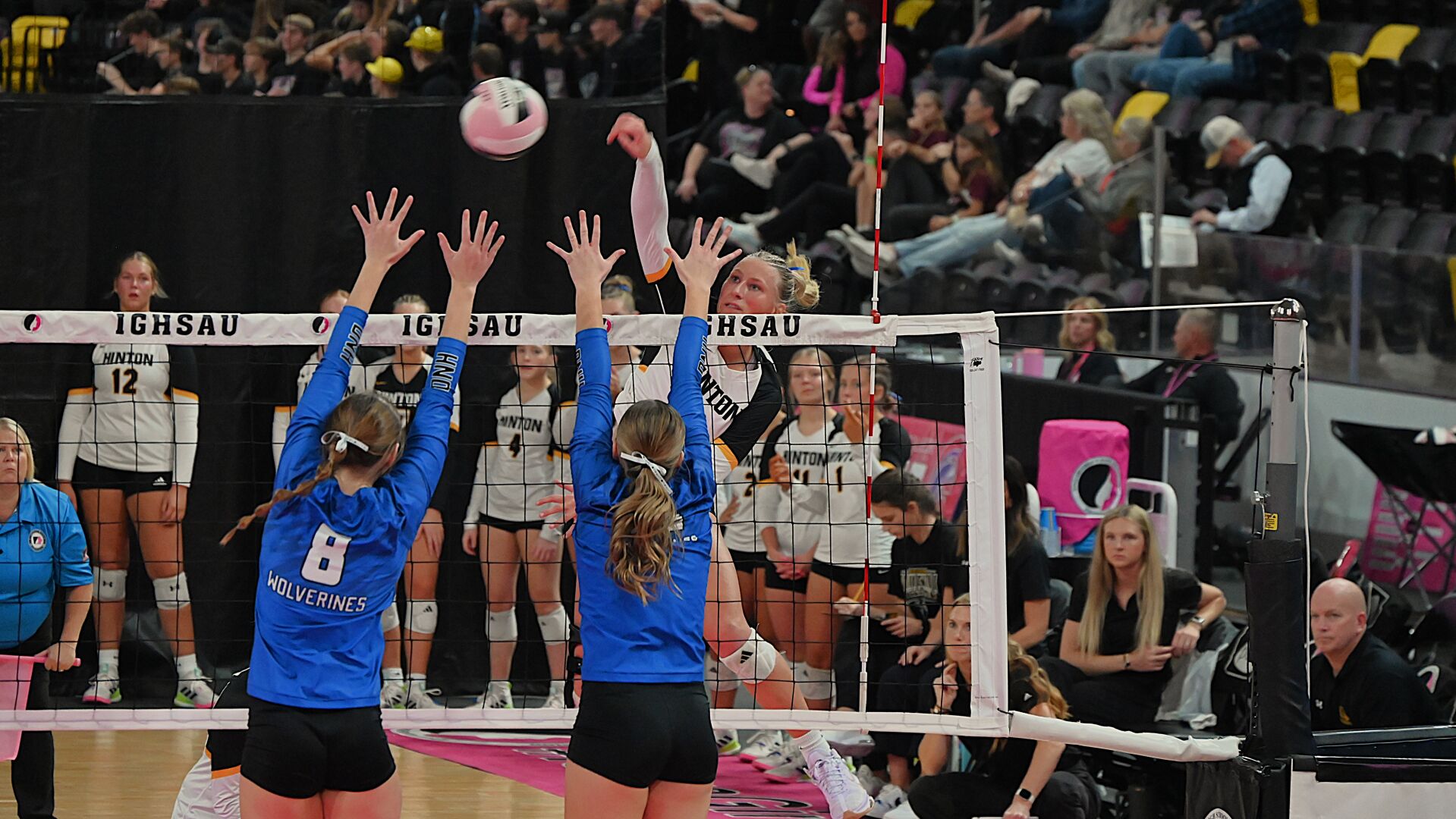 State volleyball: Big swings, nearly 100 digs carries No. 3 Hinton into ...