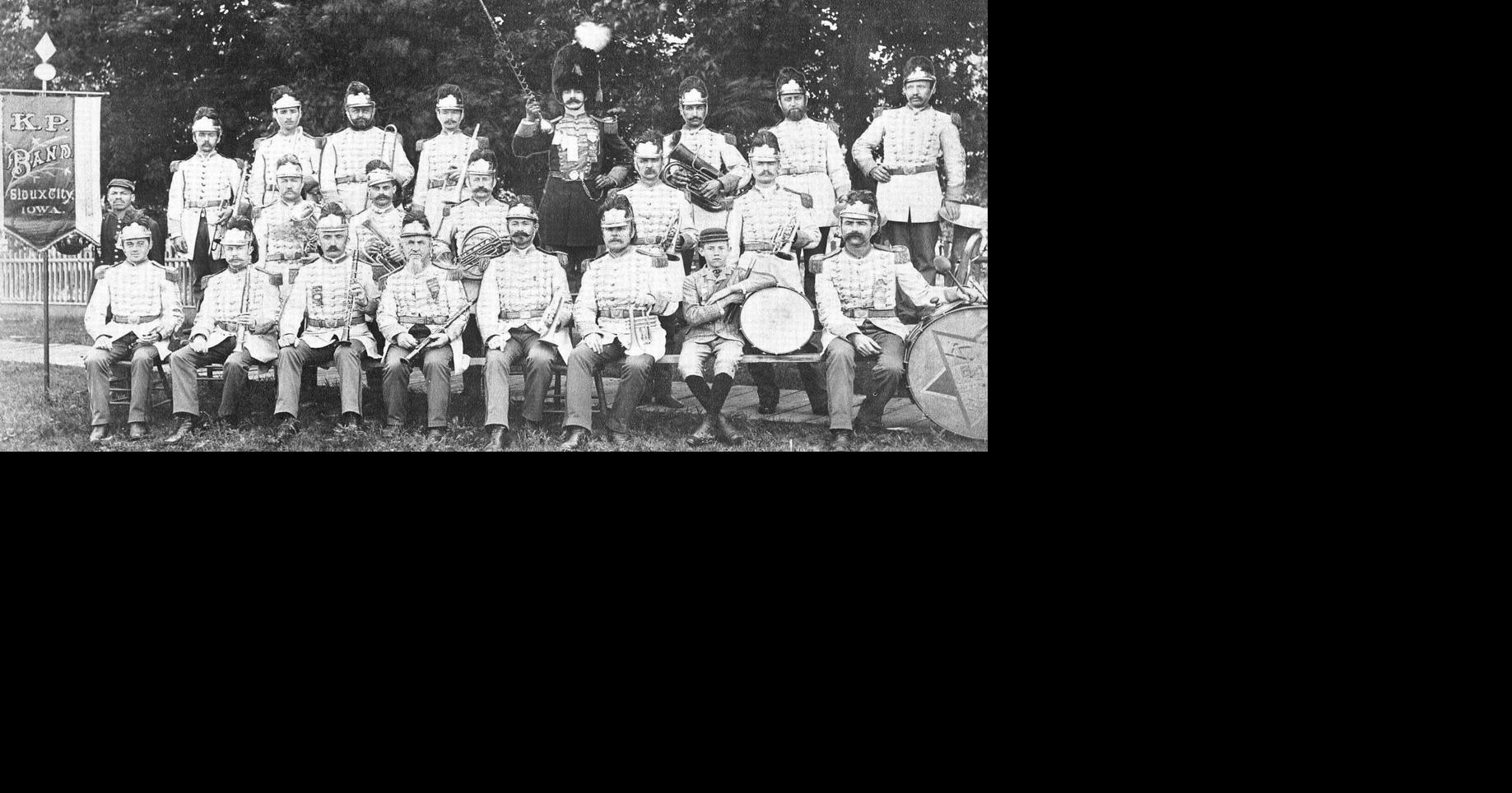 1892: Knights Pythias Band perform at opera house opening