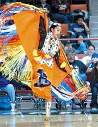 Nieces of Sacajawea attend girls' tourney