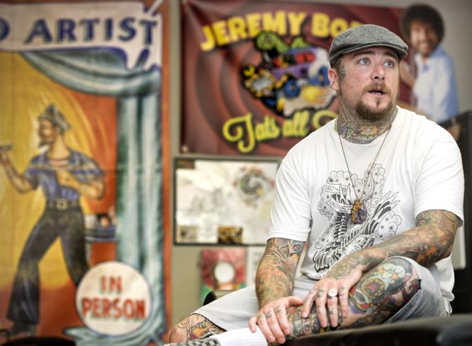 Tattooist talks about art, changing attitudes and a love of Bob Ross