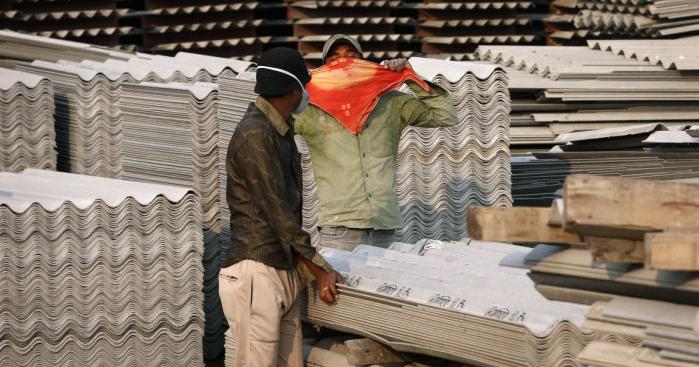 Asbestos pushed in Asia as product for the poor
