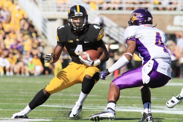 Garmon listed as starter as Iowa hosts Penn State
