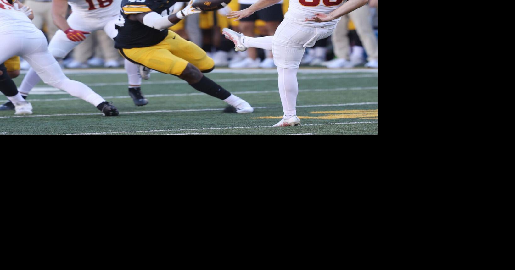 Iowa and Iowa State final football stat leaders