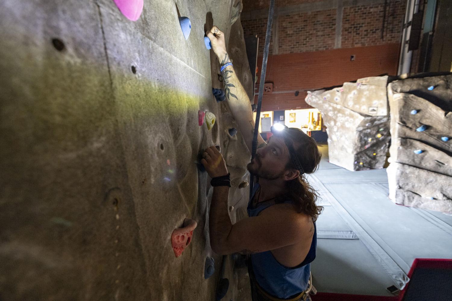 Long Lines Climbing offers a unique in-the-dark climb