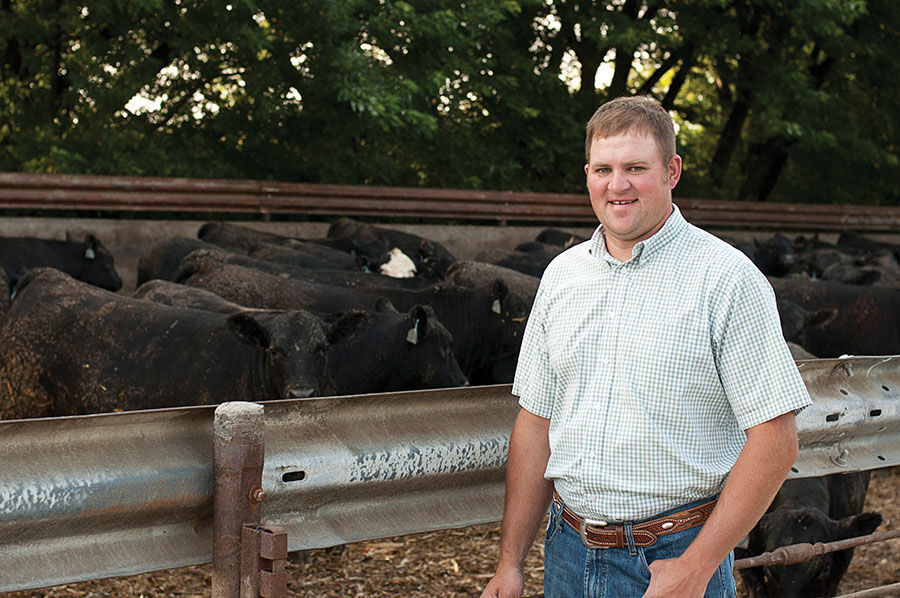 Young Northwest Iowa farmer finds place in beef leadership
