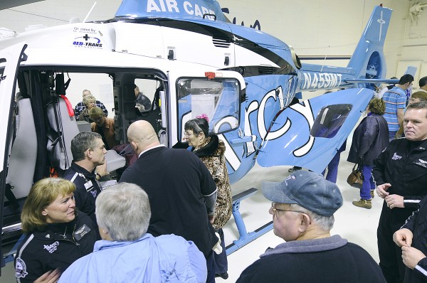 Mercy Medical Center unveils new medical helicopter