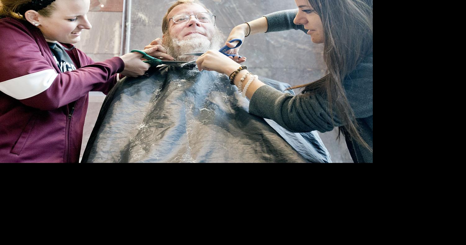 PHOTOS: Morningside associated professor loses iconic beard
