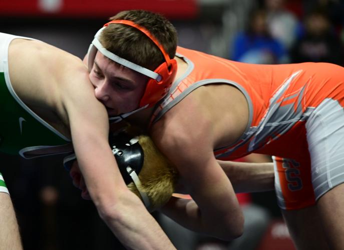 State wrestling: Lewis, Roos crowed as undefeated champions