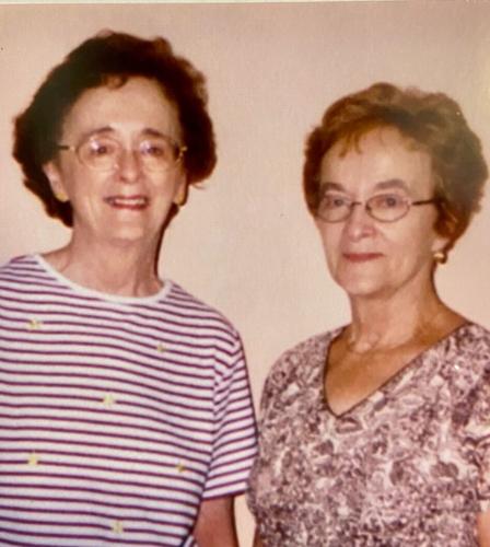 Ellen Livingston and Alice Reeg