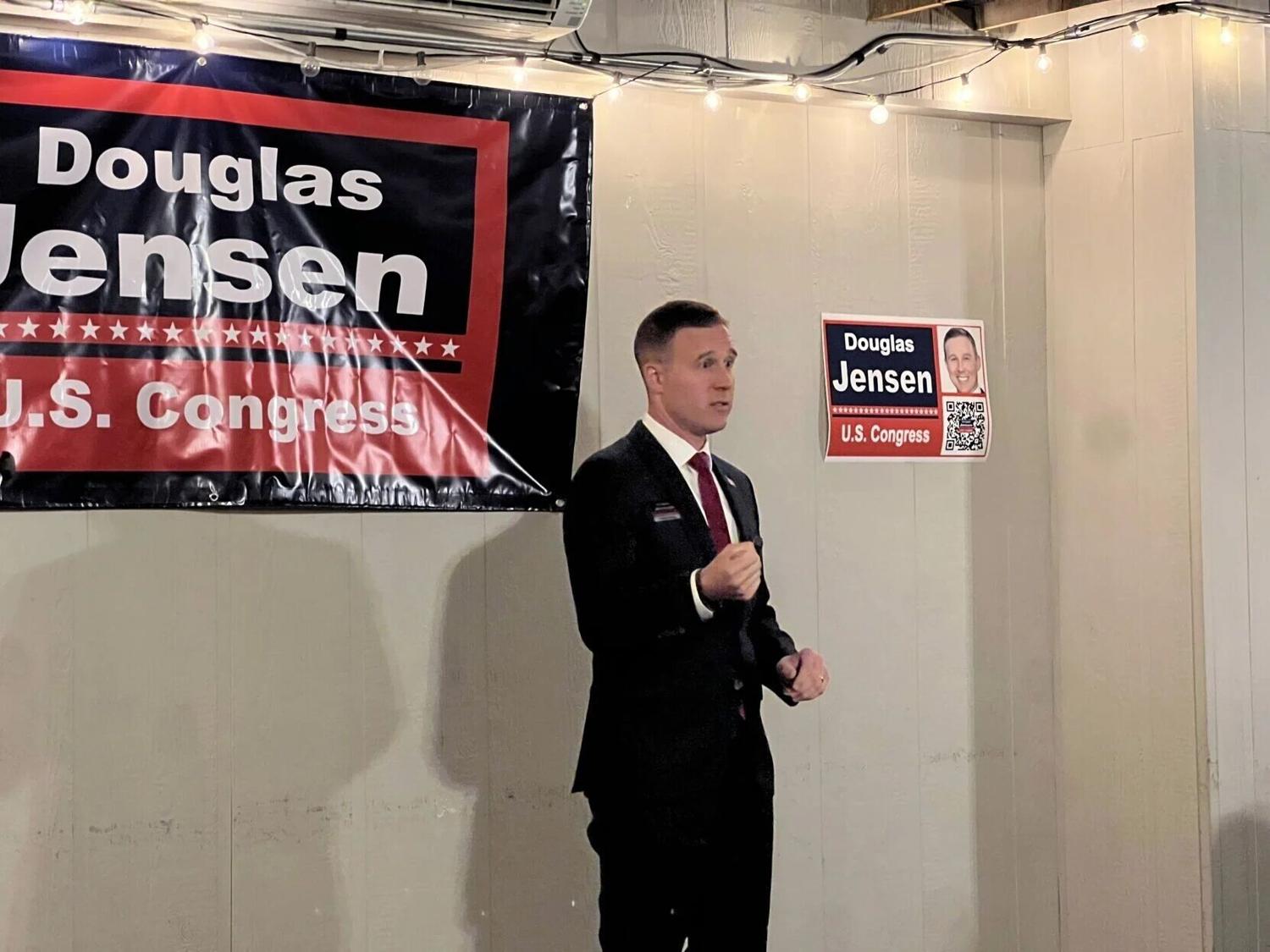 Douglas Jensen launches campaign for Congress, calling current leaders ...