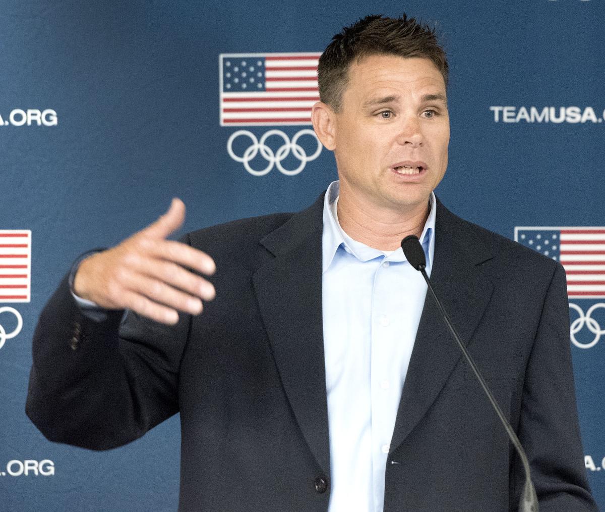 Photos: Derek Miles receives his 2008 Olympic bronze medal