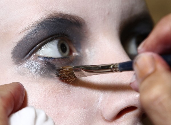 Make-up can enhance Halloween look