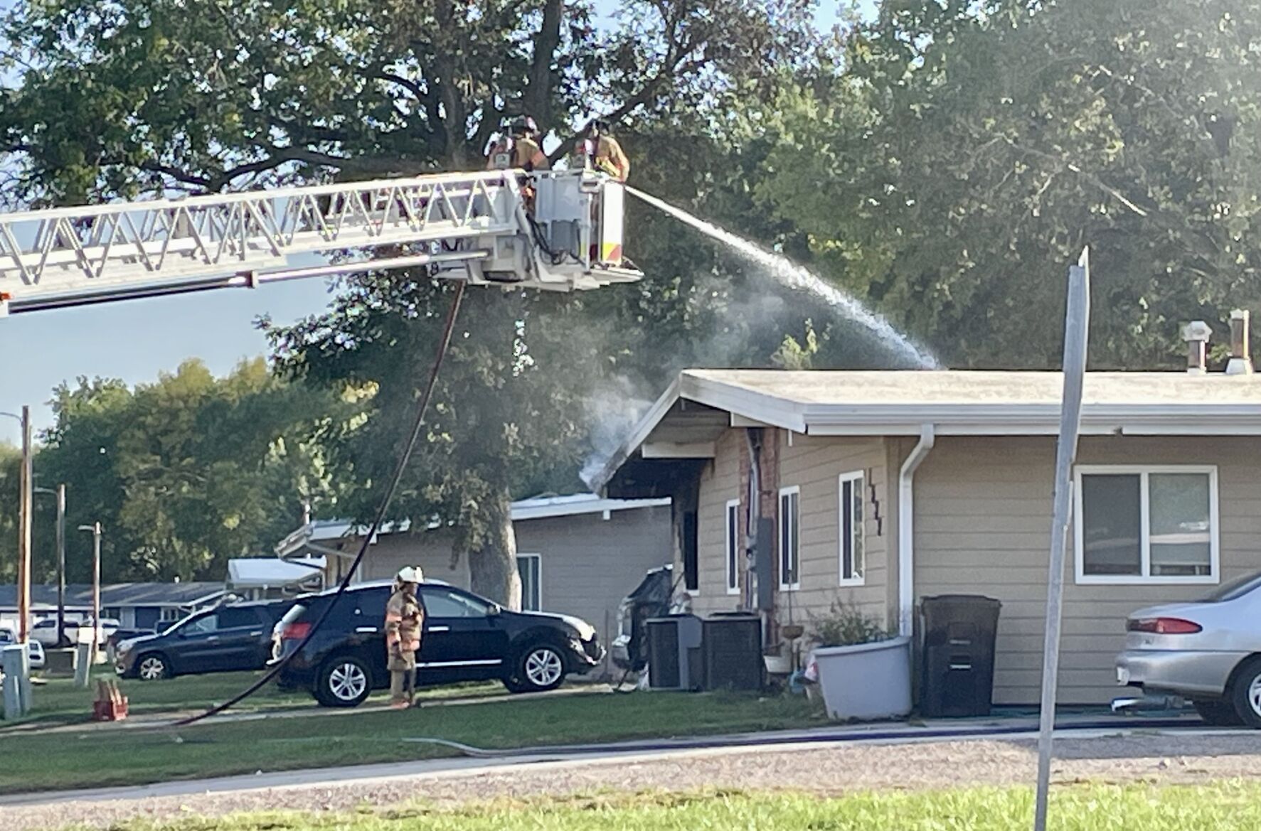 Duplex heavily damaged in Sergeant Bluff fire Thursday