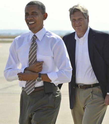 President Obama trip to Sioux City 090112