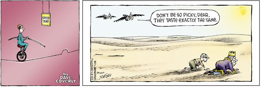 Weekender Cartoon - Picky