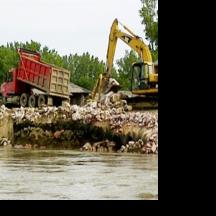 'Angry river' undercut levee in Dunes; 'we stopped it'