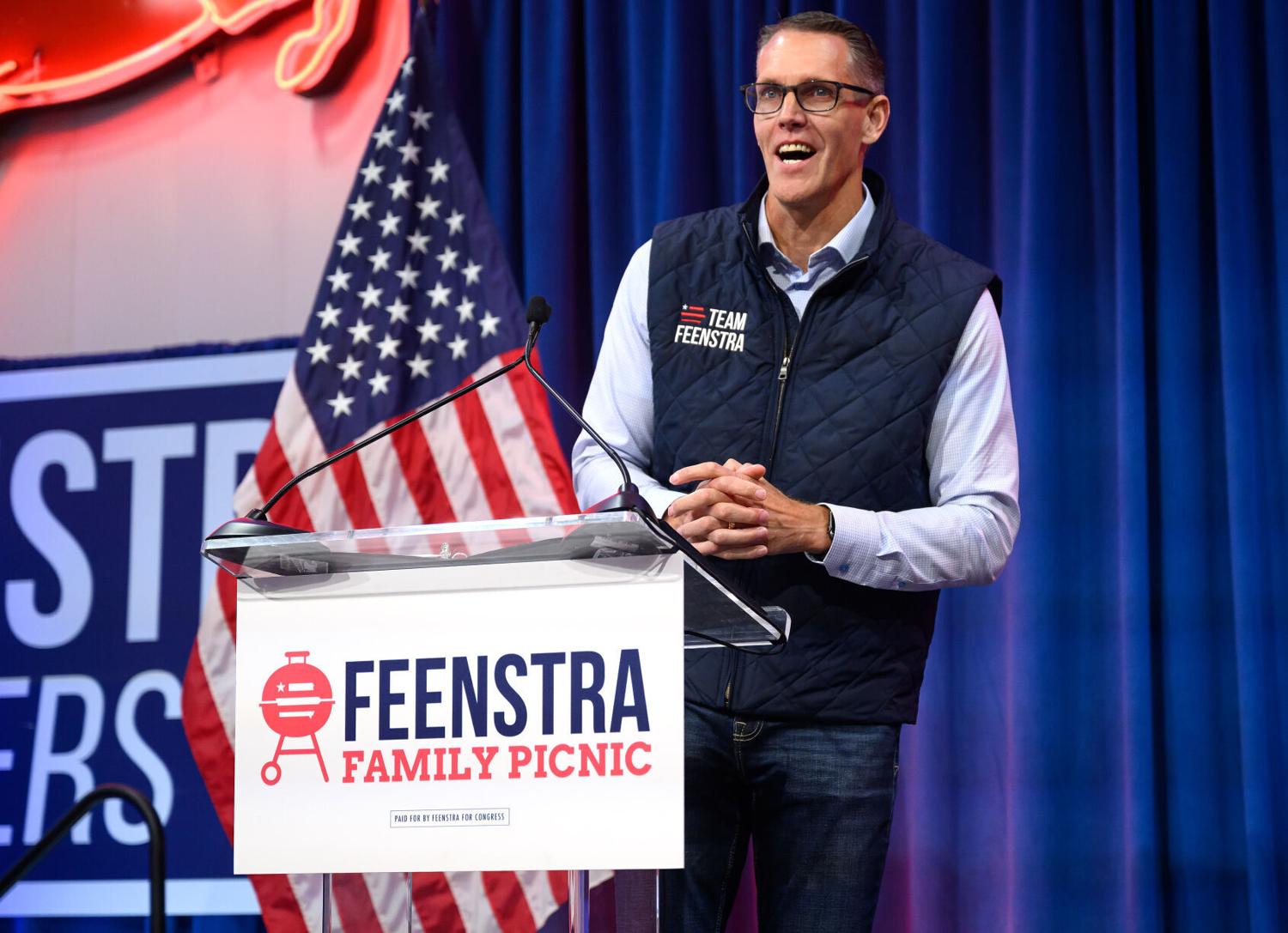Rep. Randy Feenstra formally launches bid for governor