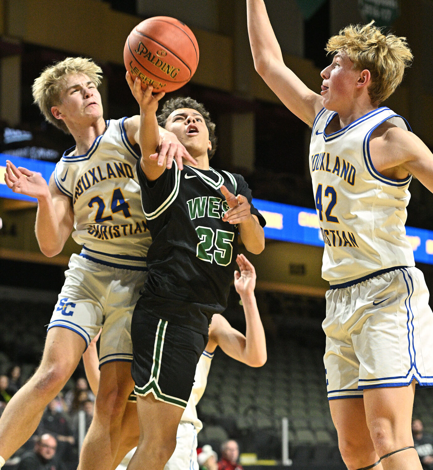 Photos: West vs Siouxland Christian boys basketball