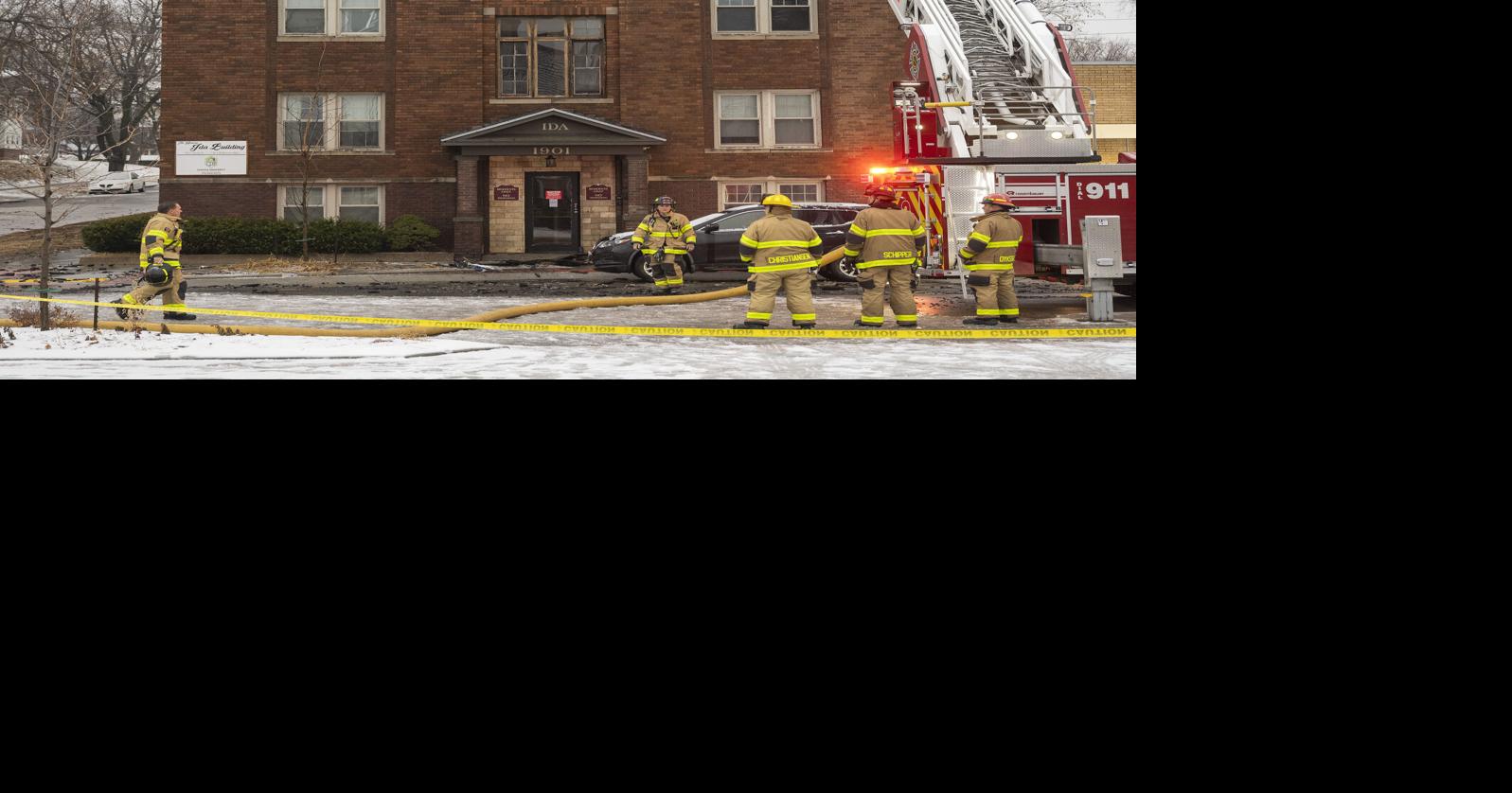 PHOTOS: Aftermath of Ida Building apartments fire