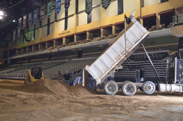 Tyson Events Center ready for the bulls