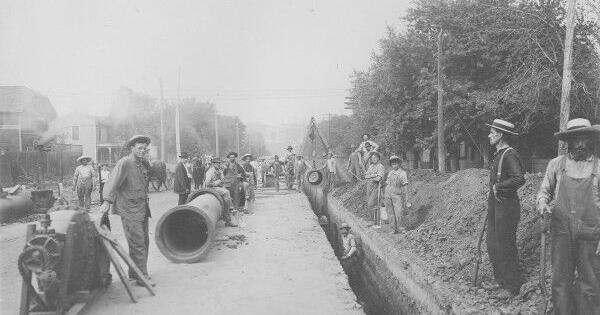From the Archives: 125 years ago, City water main project nears completion