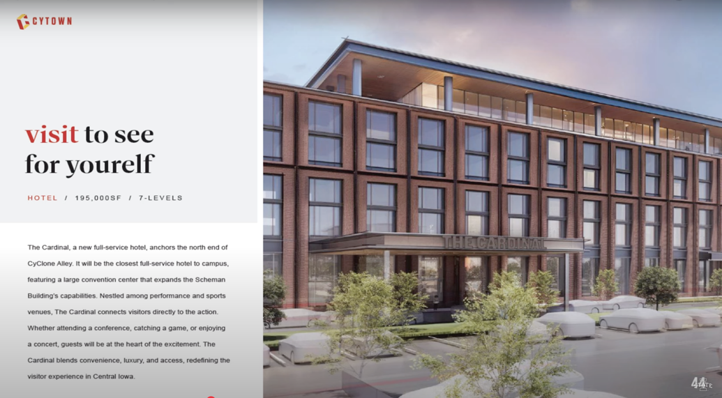 Iowa State's Jamie Pollard shares CyTown update