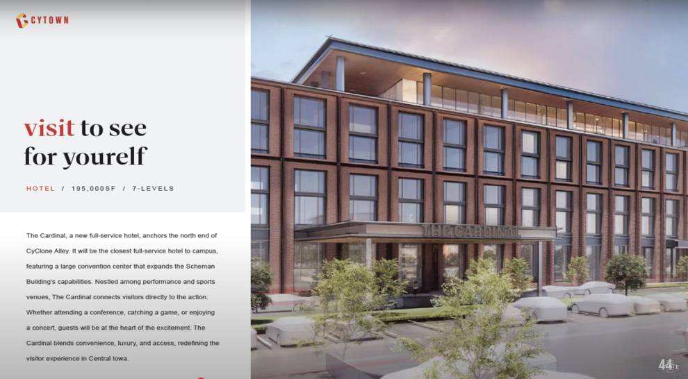 Iowa State's Jamie Pollard shares CyTown update