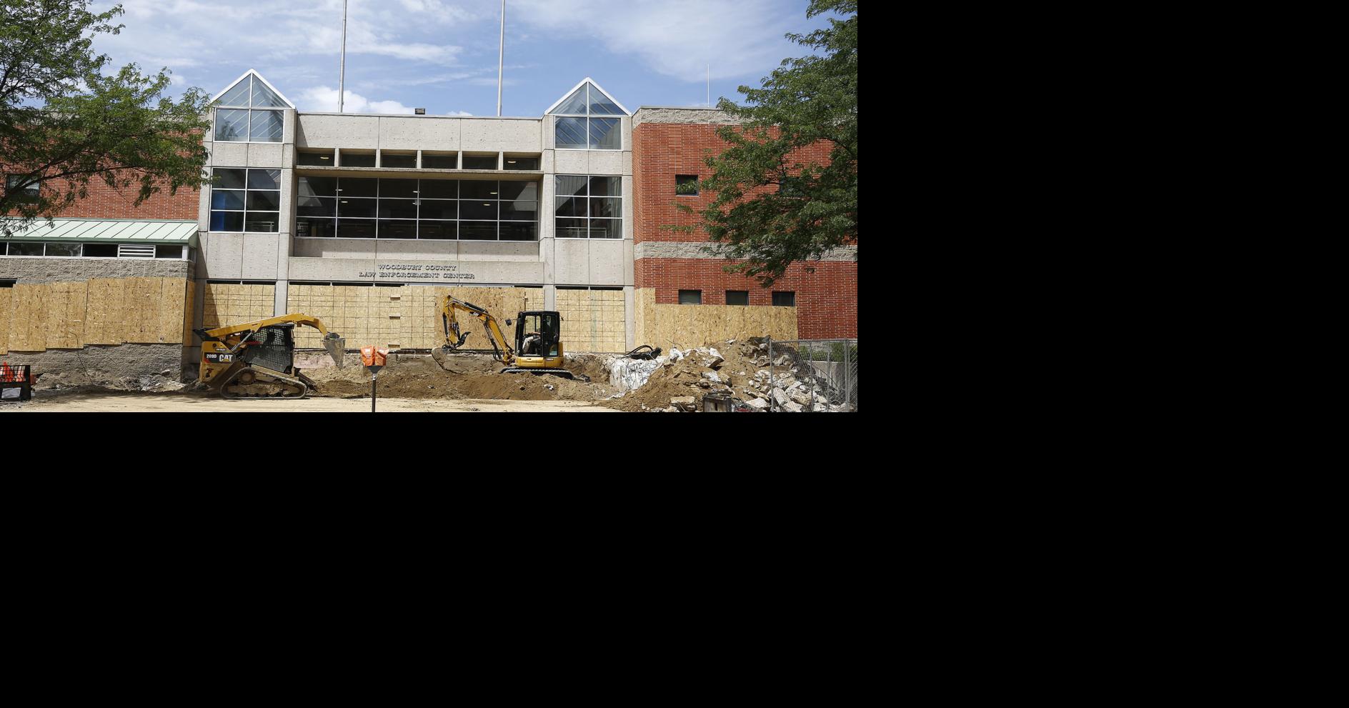 County jail building getting new entrance look