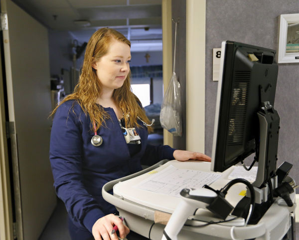 New nurse finds job overwhelming at times, but extremely rewarding