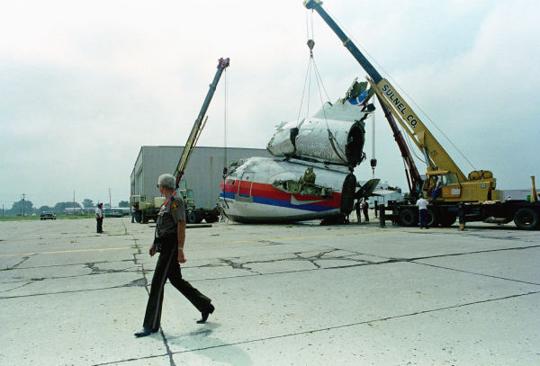 Photos: Flight 232 crash and recovery