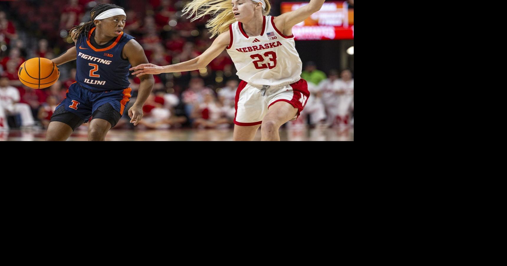 Nebraska women’s basketball beats Illinois 81-75
